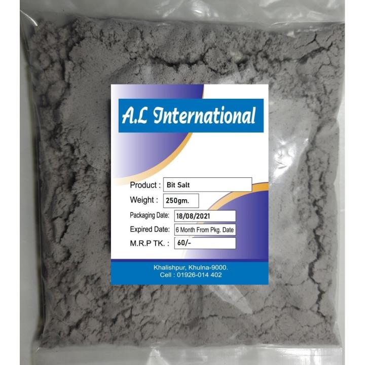 Bit Salt Powder/Bit Lobon/ Black salt - 250gm. | Daraz.com.bd