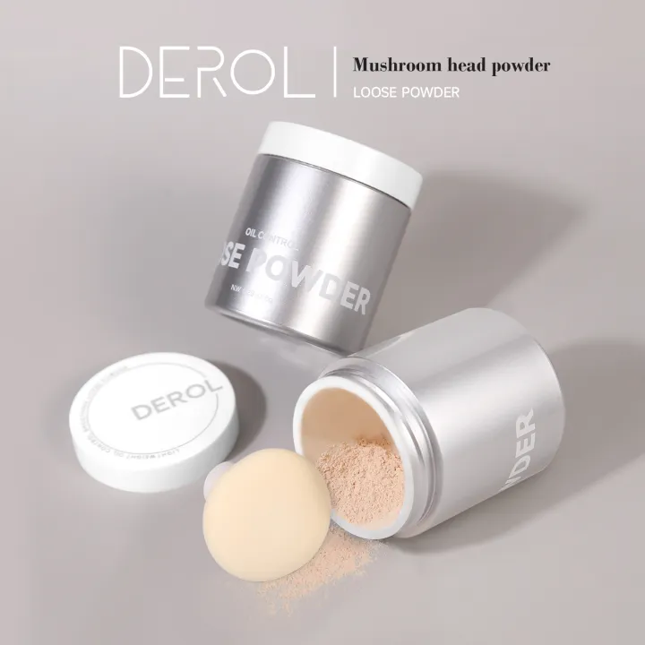 Derol Mushroom Head Light Cloud Oil Control Loose Powder DR071 | Daraz ...