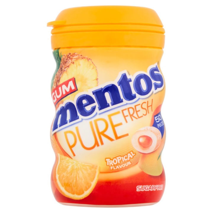 Mentos Tropical Flavour Gum 50 Pieces 90g | Daraz.com.bd