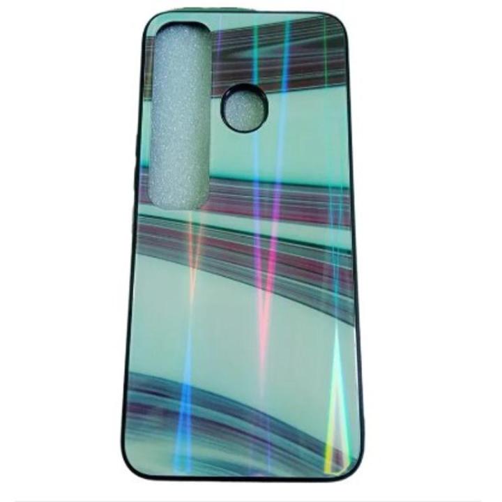 Tecno Spark 7 Pro Case Glass Hard Gradient Painted Shockproof Phone ...