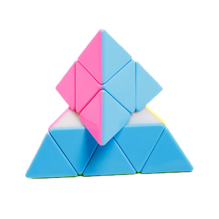 Pyramid Speed Magic Rubik's Cube (3*3*3) - PYRAMINX - Professional ...
