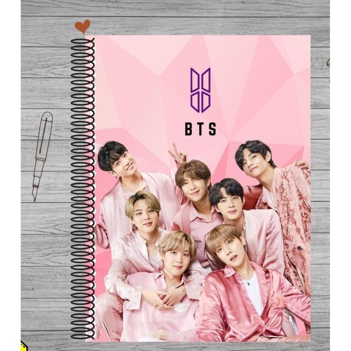 BTS Band A4 Size Khata-Blank Pages-1 Piece | Daraz.com.bd