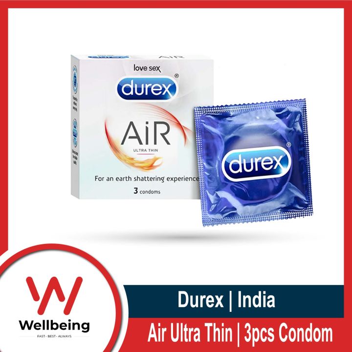 Durex - Air Ultra Thin Condom For Men Single Pack 3 pcs | Daraz.com.bd
