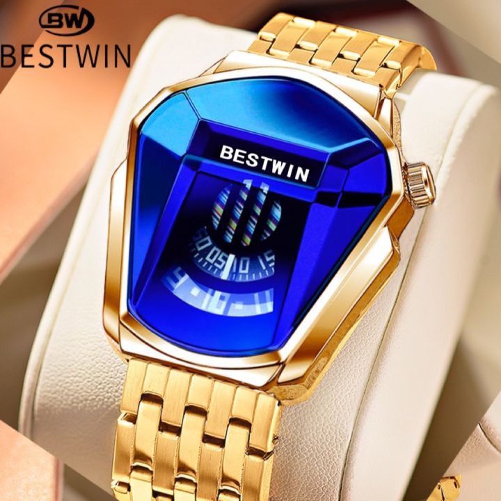 BESTWIN Bose Tong new trend sports watch men's square cross-border ...