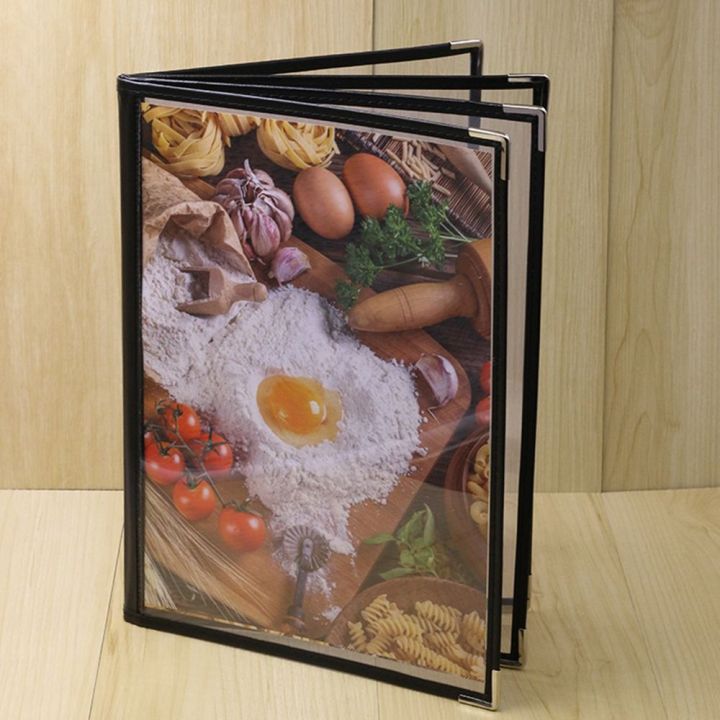【Exclusive Limited Edition】 Menu Binders Transparent Foldable Menu ...