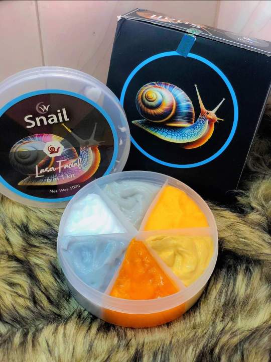 Snail laser facial 6 in 1 kit Deep Moisturizing and Young Skin | Daraz ...