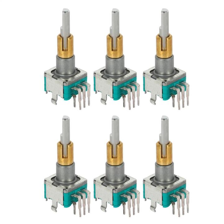 6X EC11EBB24C03 Dual Axis Encoder with Switch 30 Positioning Number 15 ...