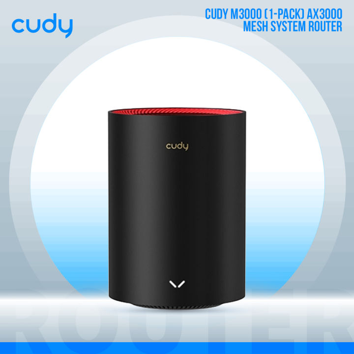 CUDY M3000 (1-Pack) AX3000 2.5G Dual Band Wi-Fi 6 Mesh System Router | Daraz.com.bd