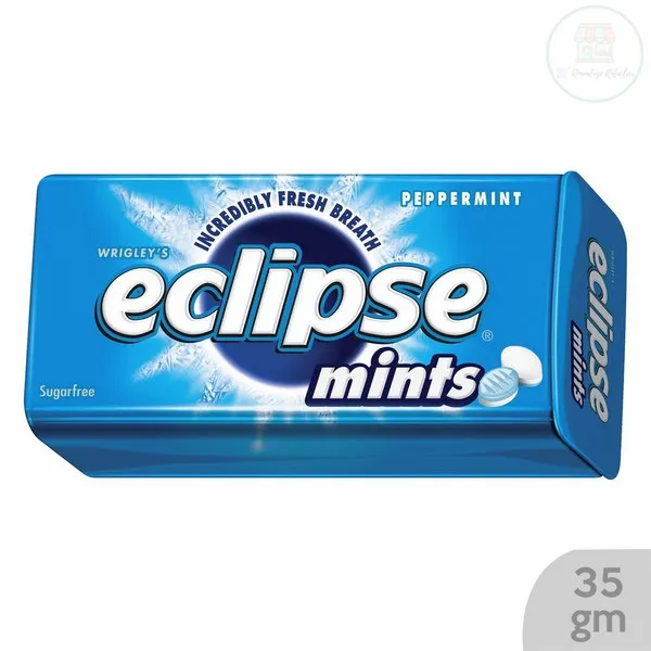 Wrigley's Eclipse Peppermint Mints Flavor - 35g (Sugar Free) | Daraz.com.bd