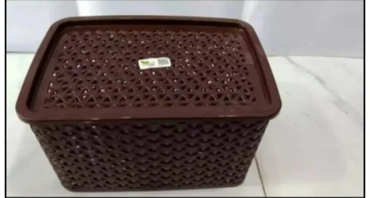 RFL Plastic Nancy Crop Small Basket - Multicolor | Daraz.com.bd