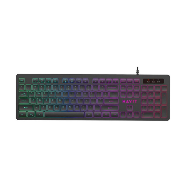 Havit KB660L Wired Black Multi-Function Keyboard With bangla | Daraz.com.bd