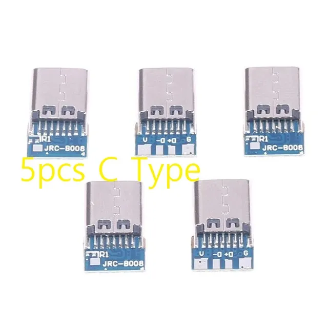 5pcs Haby Type C BREAKOUT Board Connector 14 Pin Female Sockets Type-C ...