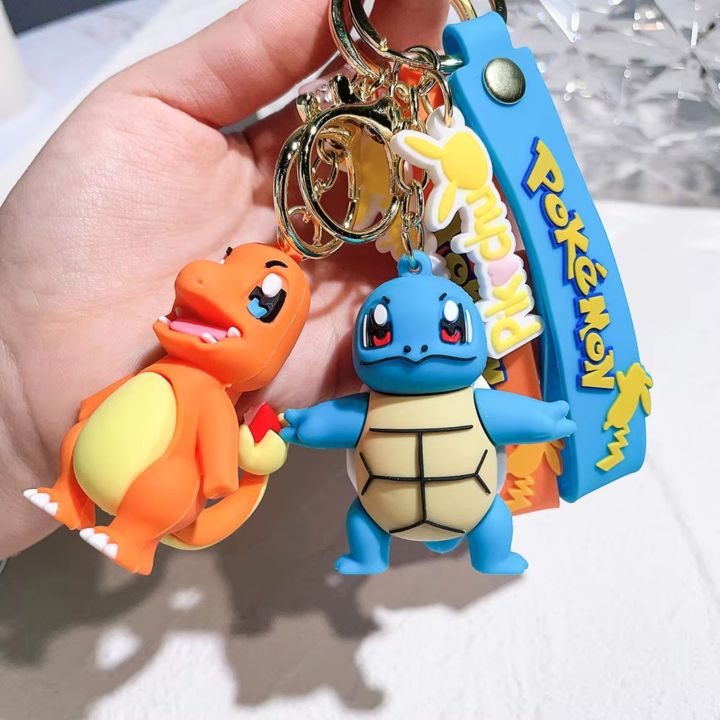Pokemon Pendant Keychain Batch Pokemon keyring Cute Doll Bag Car ...
