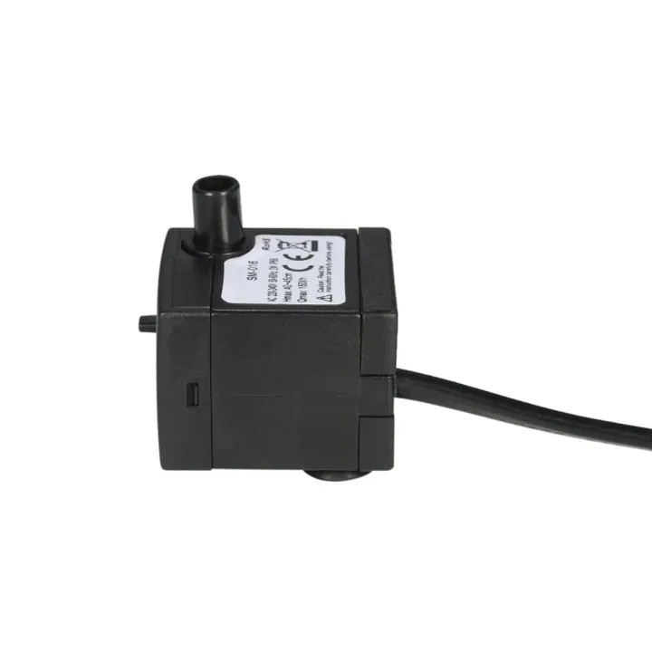 150L/H 2W Submersible Water Pump for Aquarium Tabletop Fountains Pond ...
