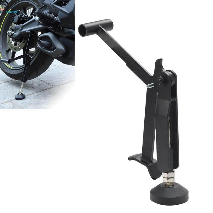 Generic Foldable Wheel Stand Paddock Stand Maintenance Motorcycle Stand ...