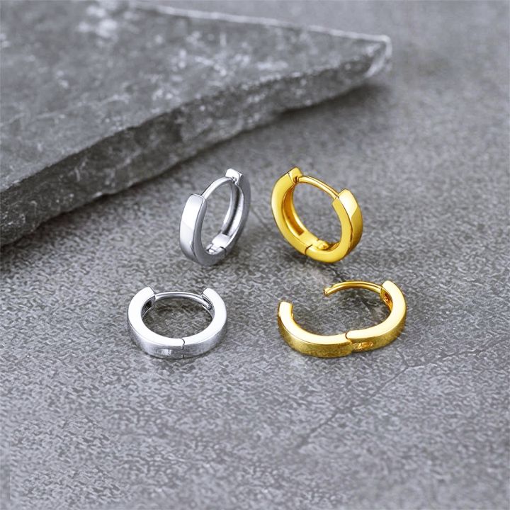 Stainless Steel Ear Ring For Men | Daraz.com.bd
