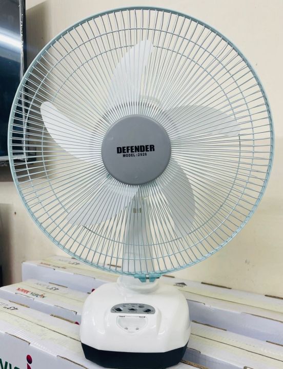 Defender Rechargeable Fan 16" Model: KN-2926 | Daraz.com.bd