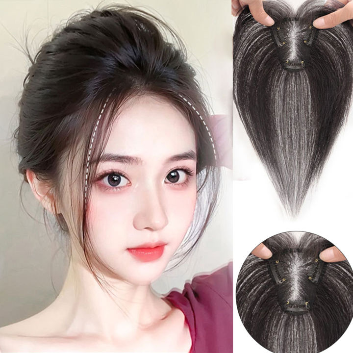 【Factory-direct】 Synthetic straight eight-character bangs wig ...