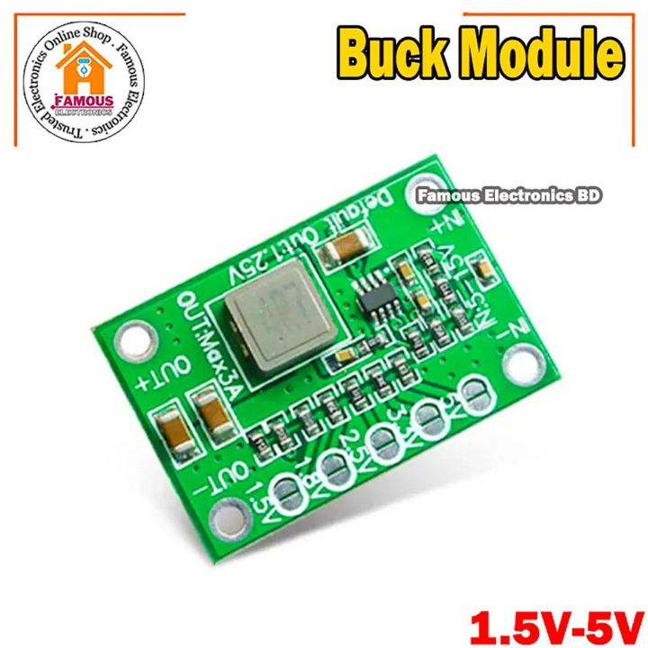Step-Down Power Module 5V-16V to 1.5V 1.8V 2.5V 3.3V 5V Buck Voltage Converter 3A - Step-Down ...