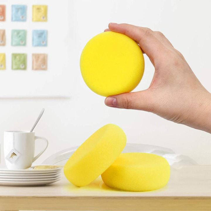 Round Painting Sponge Artist Watercolor Sponge Handicraft Drawing ...