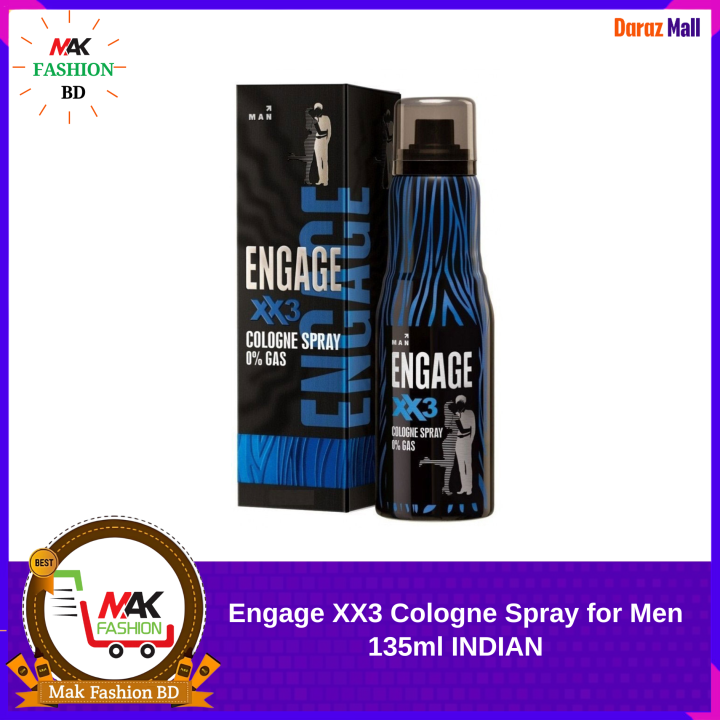 Engage XX3 Cologne Spray for Men 135ml INDIAN | Daraz.com.bd