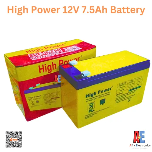 Unique Make - High Power Battery 12V 7.5AH /12V 7.5AH Maintenance Free ...