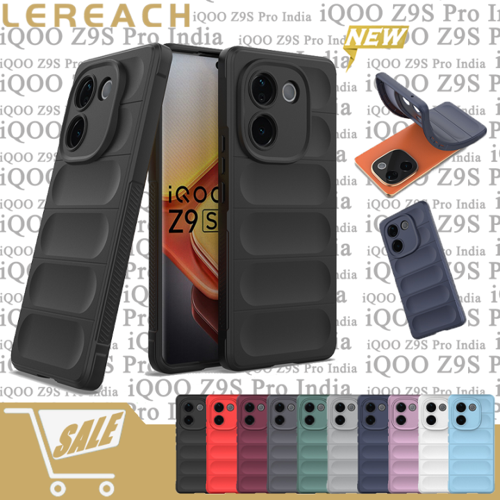 Lereach For VIVO iQOO Z9S Pro Case Mobile Cover Liquid Silicone Skin ...
