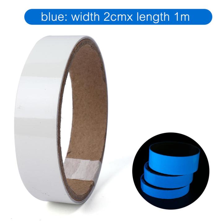 Luminous Tape 3Size Self-adhesive Tape Night Vision Glow In Dark Safety ...