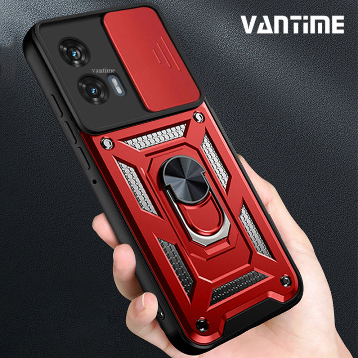 Vantime for Motorola Edge 50 Fusion 5G Case Hard Sliding Lens Protect ...