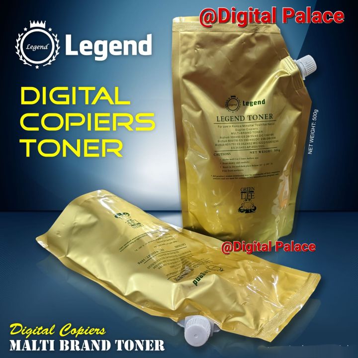 Photocopy Machine Poly Toner LEGEND Cap(500gm Refill Powder)Black ...