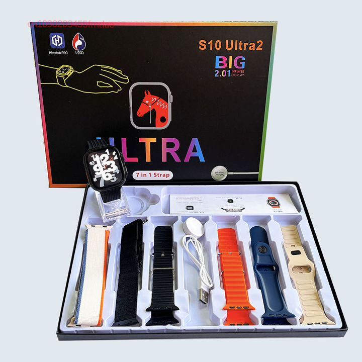 S10 Ultra 2 Smart Watch Ultra Series 9 7+1 Strap Cheaper Pirce Phone ...