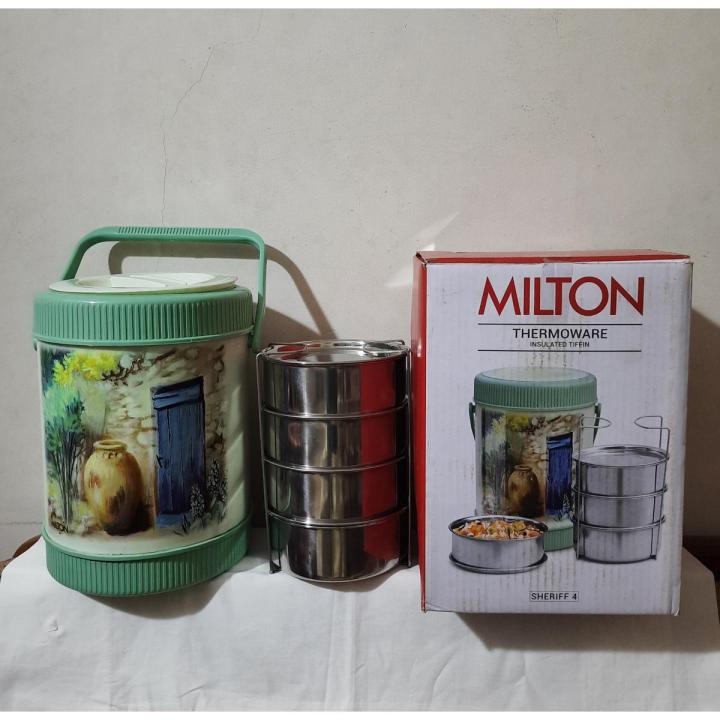 Milton Thermoware tiffin carrier for family use, Sheriff-4 | Daraz.com.bd