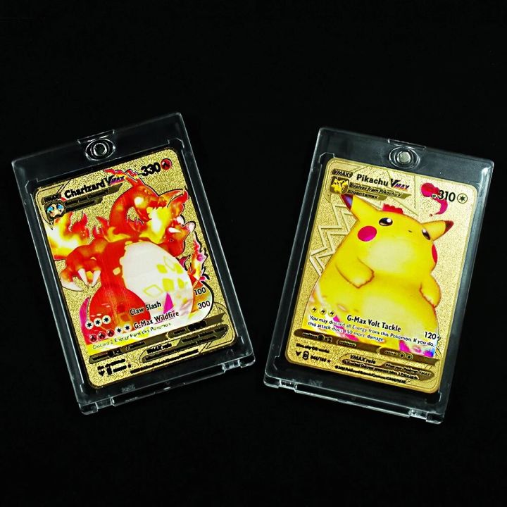 Pokemon Card Transparent Sleeves Protector Pokémon V VMAX GX EX Cartas ...
