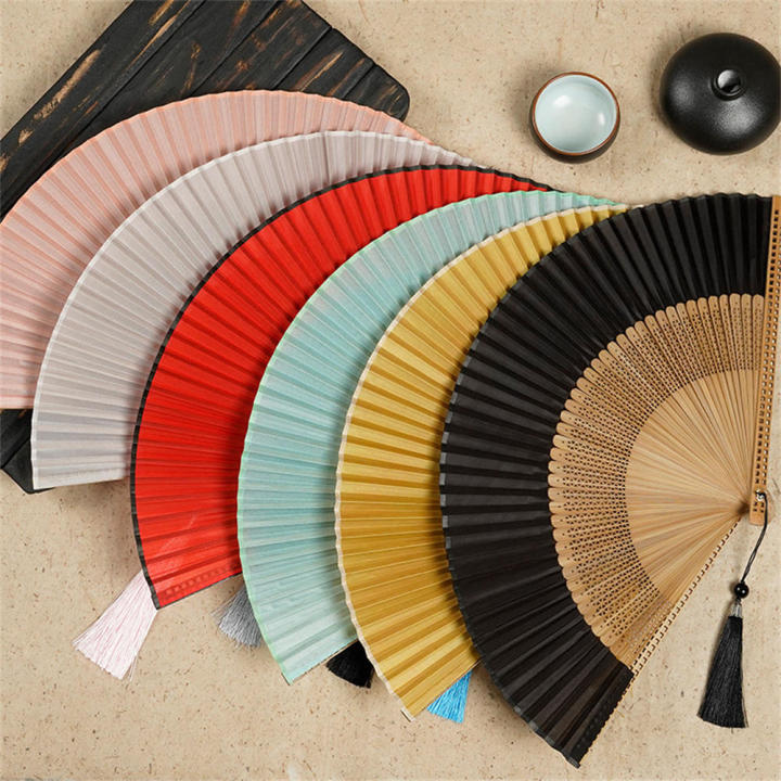Carved Bamboo Folding Fan Wedding Hand Fragrant Party Prop Fan Decor ...