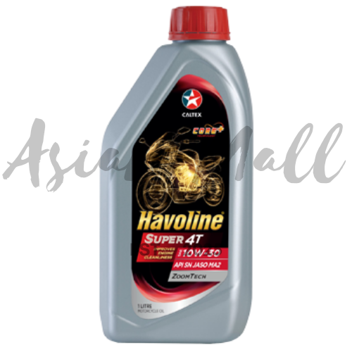 Caltex Havoline Super 4T 10W-30 Mineral Engine Oil 1L | Daraz.com.bd