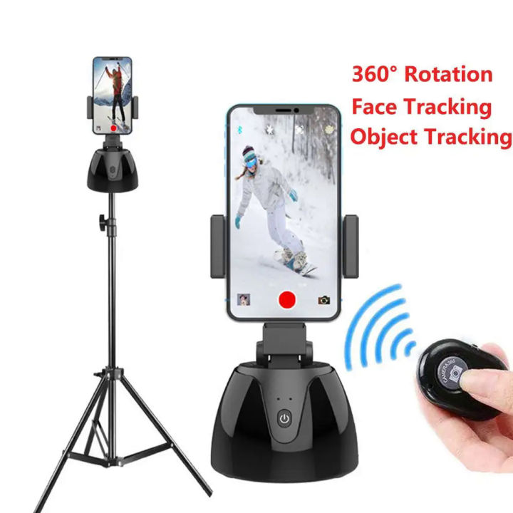 Automatic Smart Selfie Stick 360 Degree Rotation Mobile Phone Holder ...