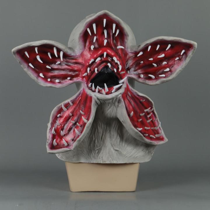 Halloween Demon Latex Mask Stranger Things Demogorgon Mask Latex ...