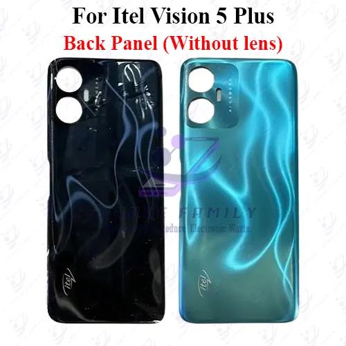For Itel Vision 5 Plus Back Panel/Backshell/ Casing With Logo-All ...