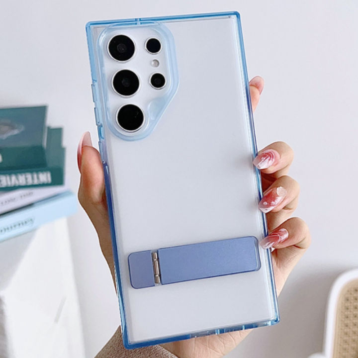 HODON Stand Clear Back Phone Case For Samsung Galaxy S25 S24 S23 Ultra ...