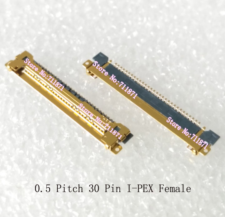 0.5 Pitch 30 Pin I-Pex 20455-030e Connector Adapter Ipex I-Pex 30p Female Adapter Connector 30p ...