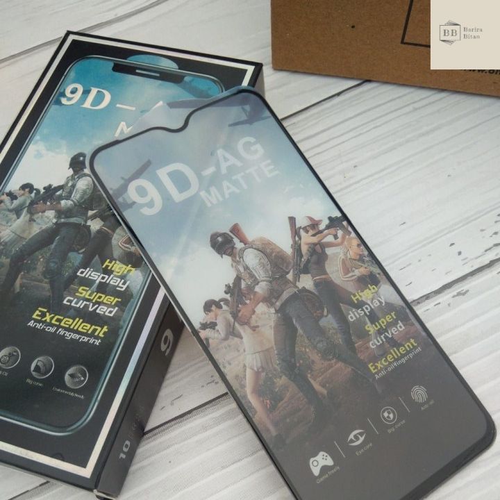 For Oppo A17/A17k Front Screen Protector 9D AG Matte Tempered Glass ...