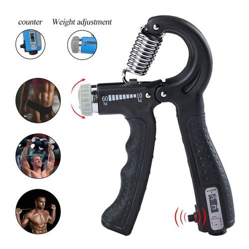 5-60Kg Adjustable Heavy Grips Hand Gripper Gym Power Fitness Hand ...