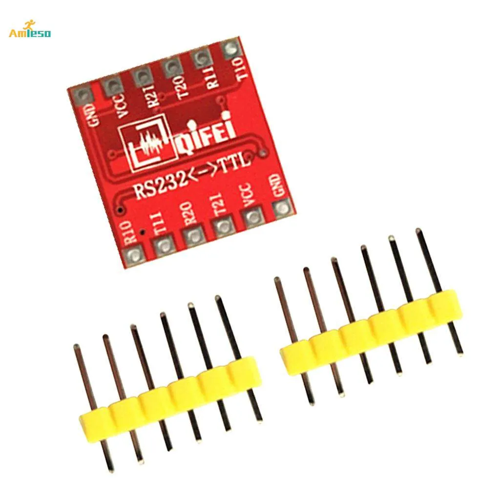 5pc 2 Channel MAX3232 Logic Level Converter Bi-Directional Module 3.3V ...