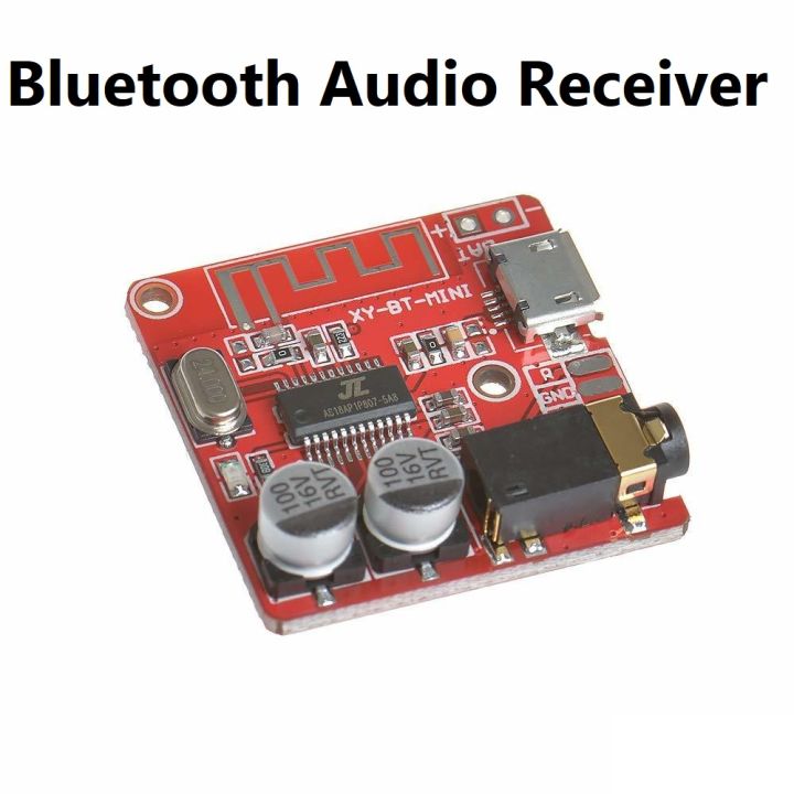 RED Color XY-BT-MINI 3.7-5V 4.1 Bluetooth Audio Receiver Mp3 Amplifiers ...