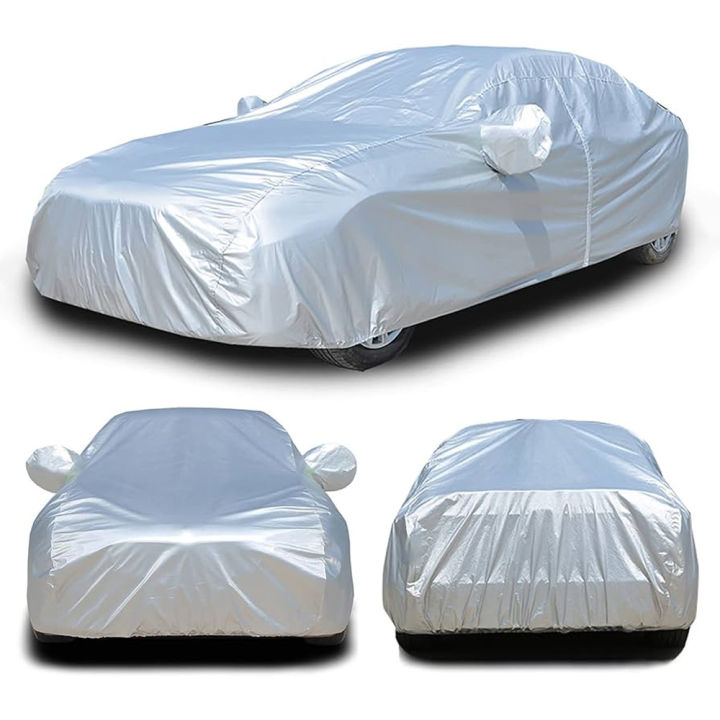 Waterproof Car Body Cover For Medium Size Car, Tailored Fit, All ...