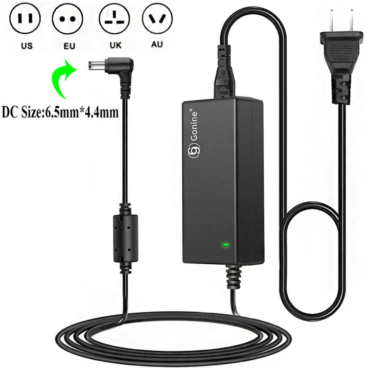 For LG Monitor Power Cord 19V DC Power Supply Adapter for LG ...