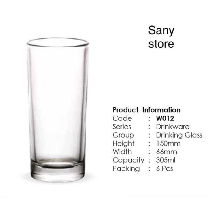Crystal Clear Drinking Glass Set W012 - glass | Daraz.com.bd