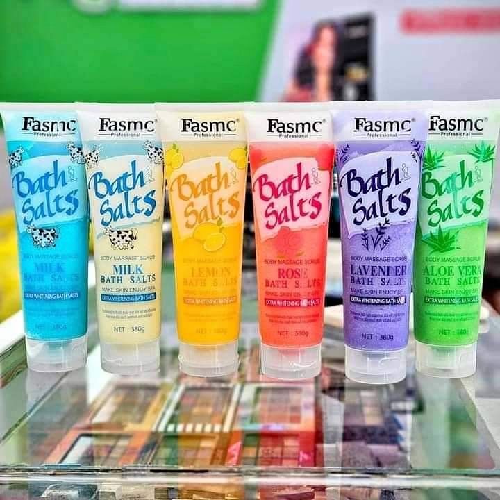 FASMC Bath Salts Body Massage Scrub - 380gm | Daraz.com.bd