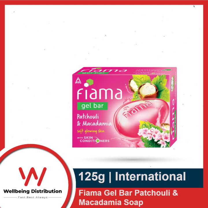 Fiama 125g Soap Gel Bar Patchouli & Macadamia | Daraz.com.bd