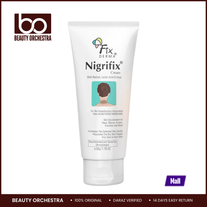 Fixderma Nigrifix Cream for Acanthosis Nigricans with Lactic Acid - 50g ...